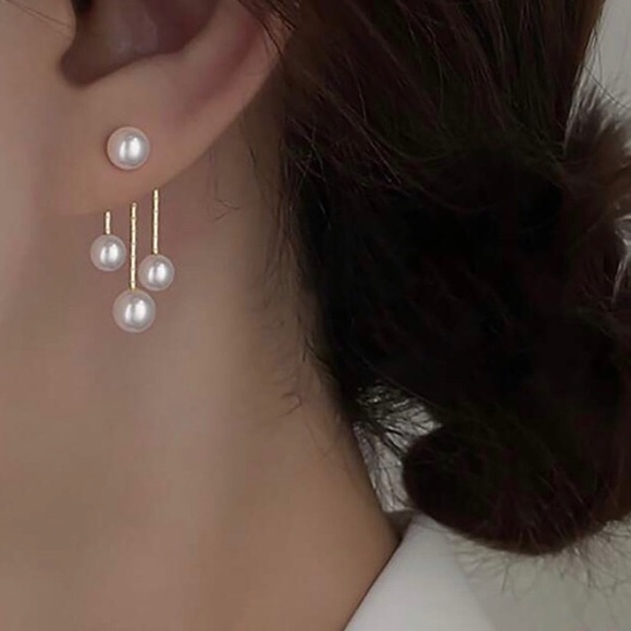 Madewell | Jewelry | New Madewell 925 Sterling Silver Cultured Pearl ...